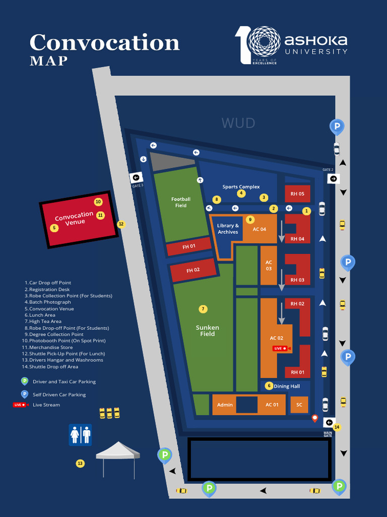 Campus Map PDF | PDF