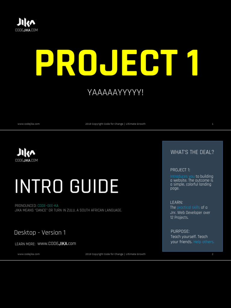 Project 1 - Codejika DT v1 | PDF | Computing | Software
