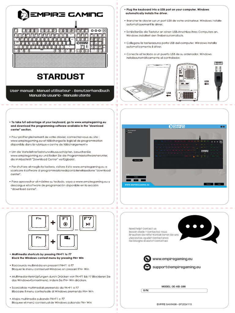 STARDUST_USERGUIDE | PDF