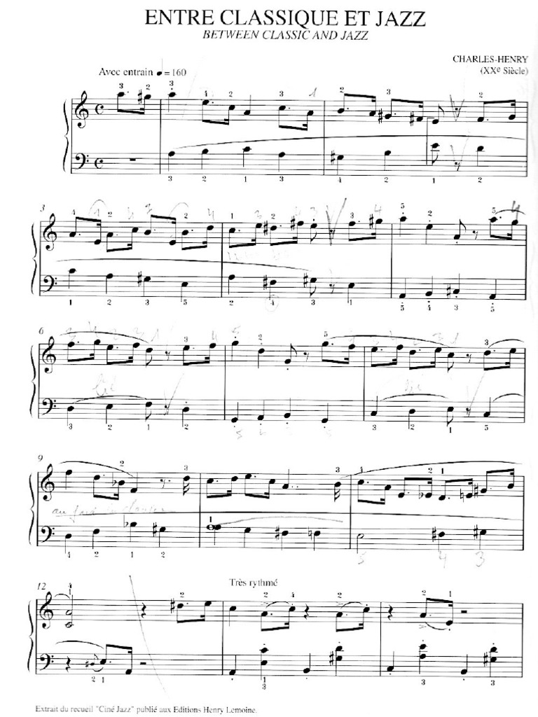 Charleshenry Between Classic and Jazz Mezhdu Klassikoi I DZH | PDF