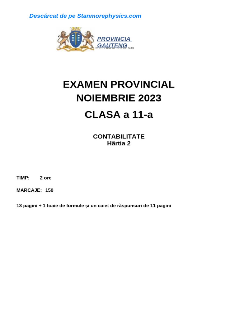 GP-Contabilitate-Clasa-11-Noiembrie-2023-P2-și-Memo | PDF