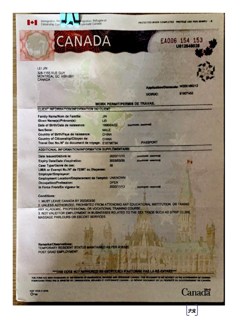 e Cneono Canl lmmigtation Rol | PDF