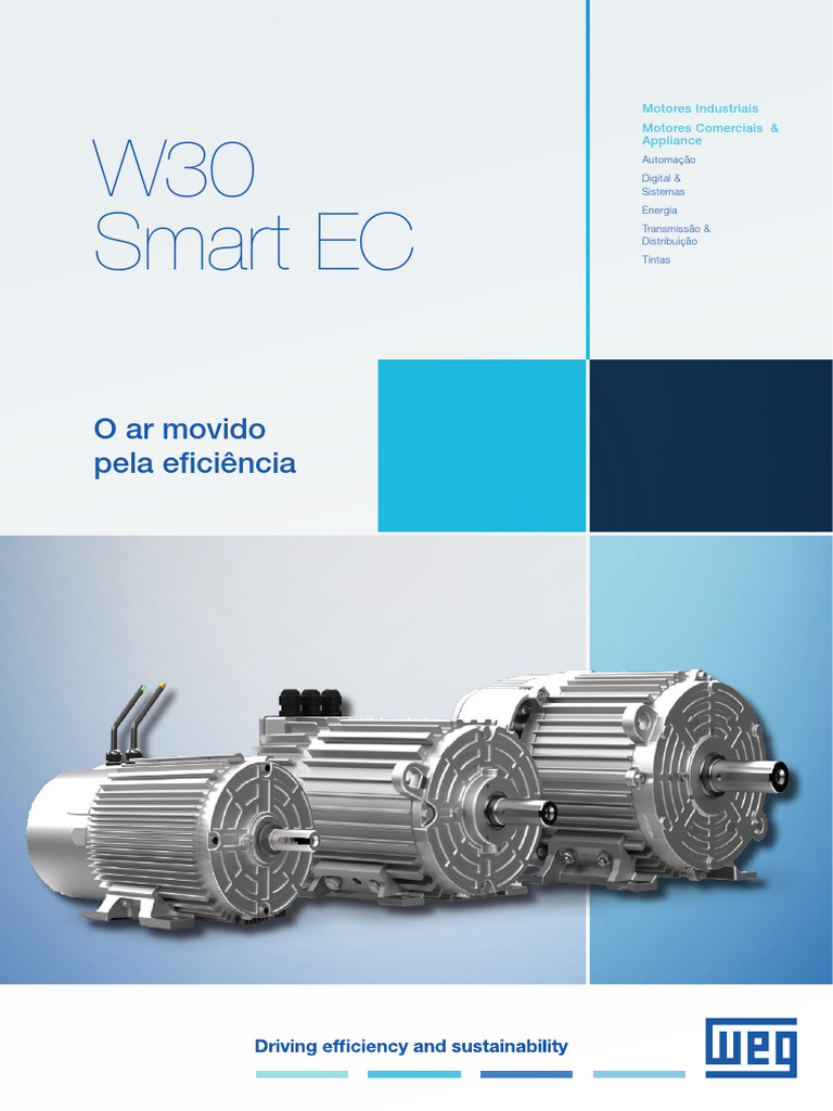 WEG WMO W30 Smart Ec 50085795 Brochure Portuguese Web | PDF | Motores ...