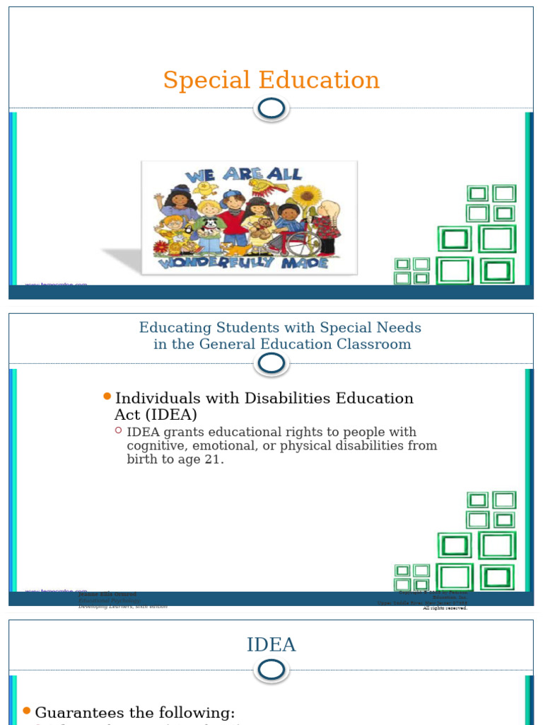 Special Education - Week 13 | PDF | Educational Psychology | Learning