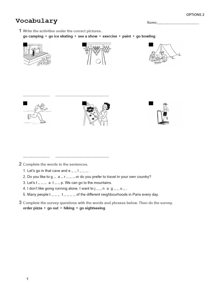 Options 2 - Intro + M1 | PDF