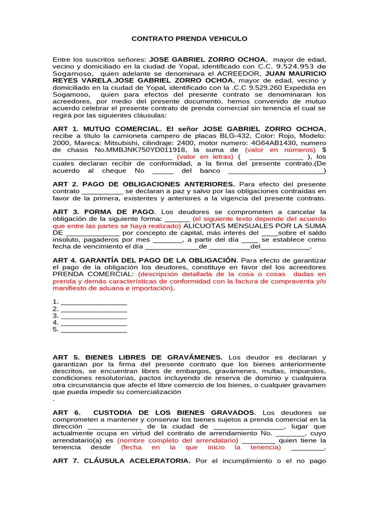 Prenda | PDF | Pagos | Bancos