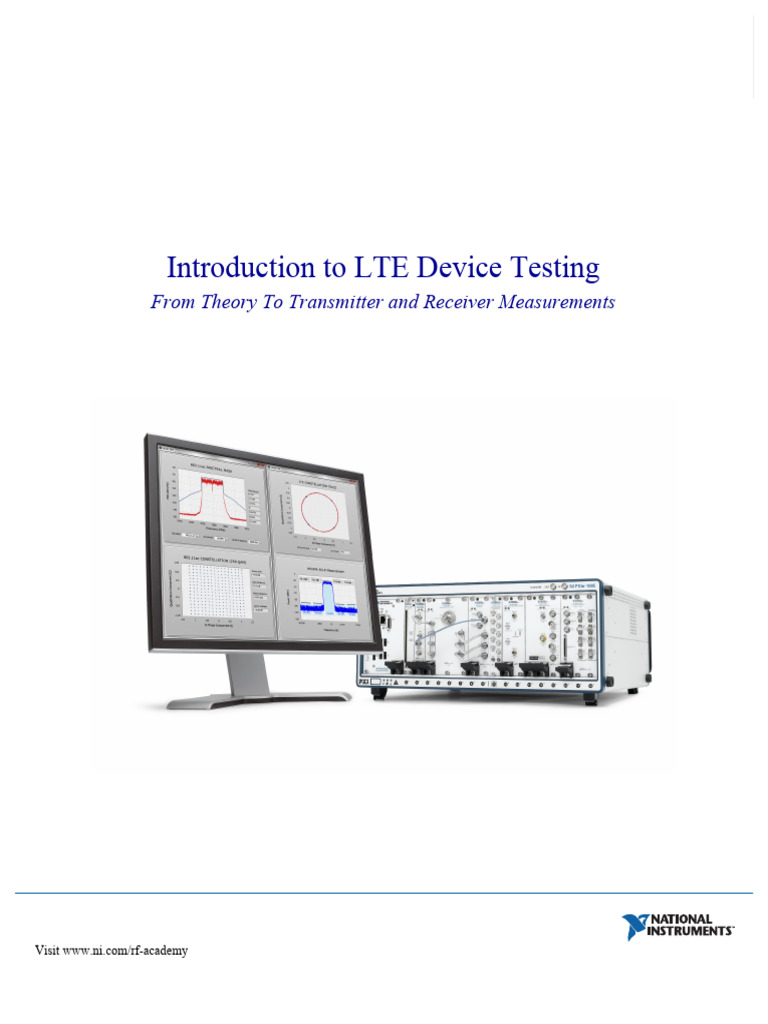 LTE Device Testing | PDF | Mimo | Orthogonal Frequency Division ...