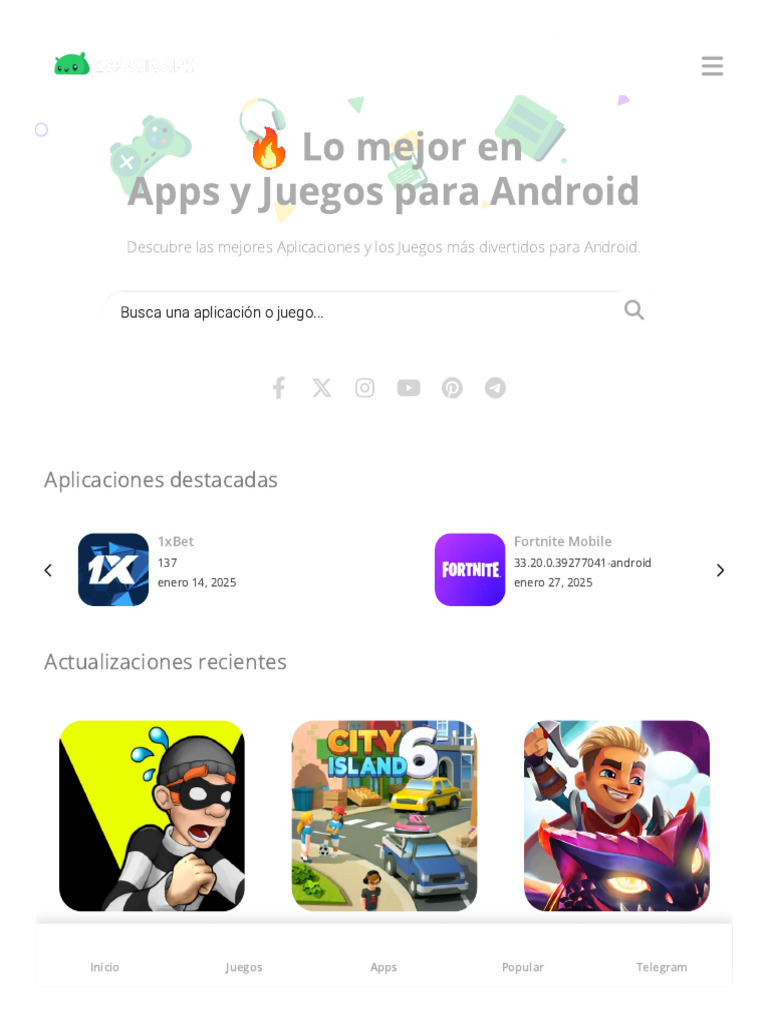 EspacioAPK - Apps y Juegos Populares para Android | PDF