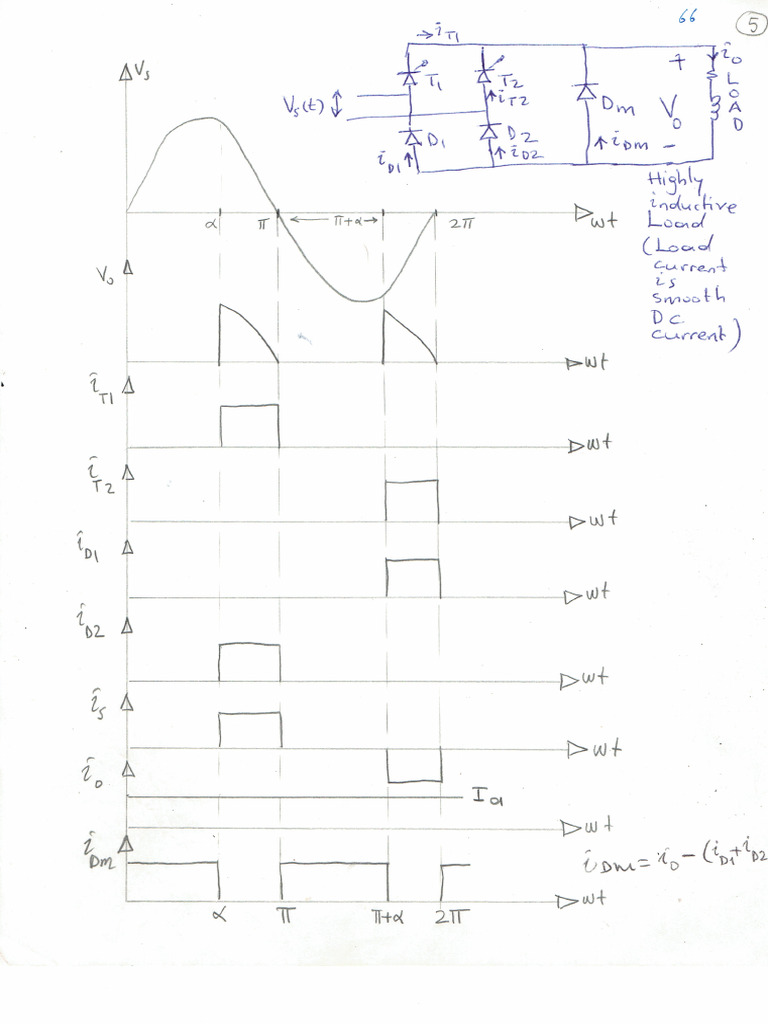 Single-Phase Controlled Rectifier Harmonics | PDF