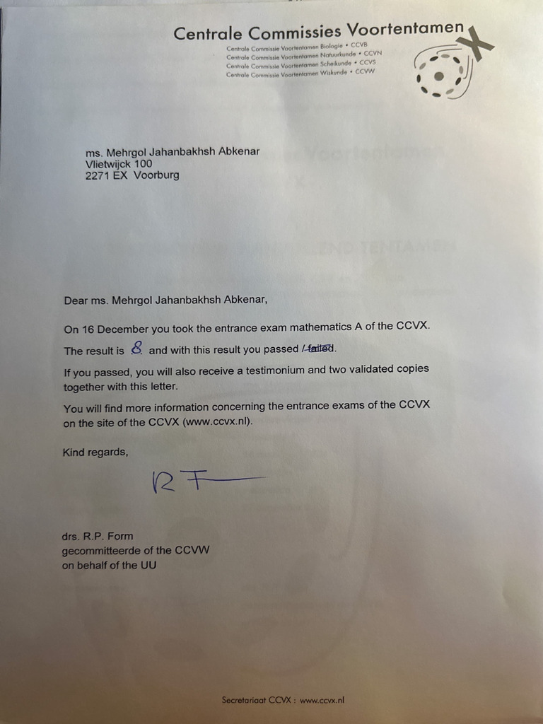 CCVX Wiskunde A | PDF