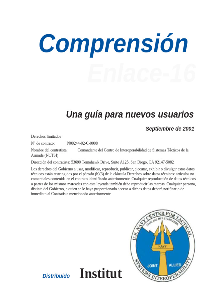 Comprendiendo Link 16 | PDF