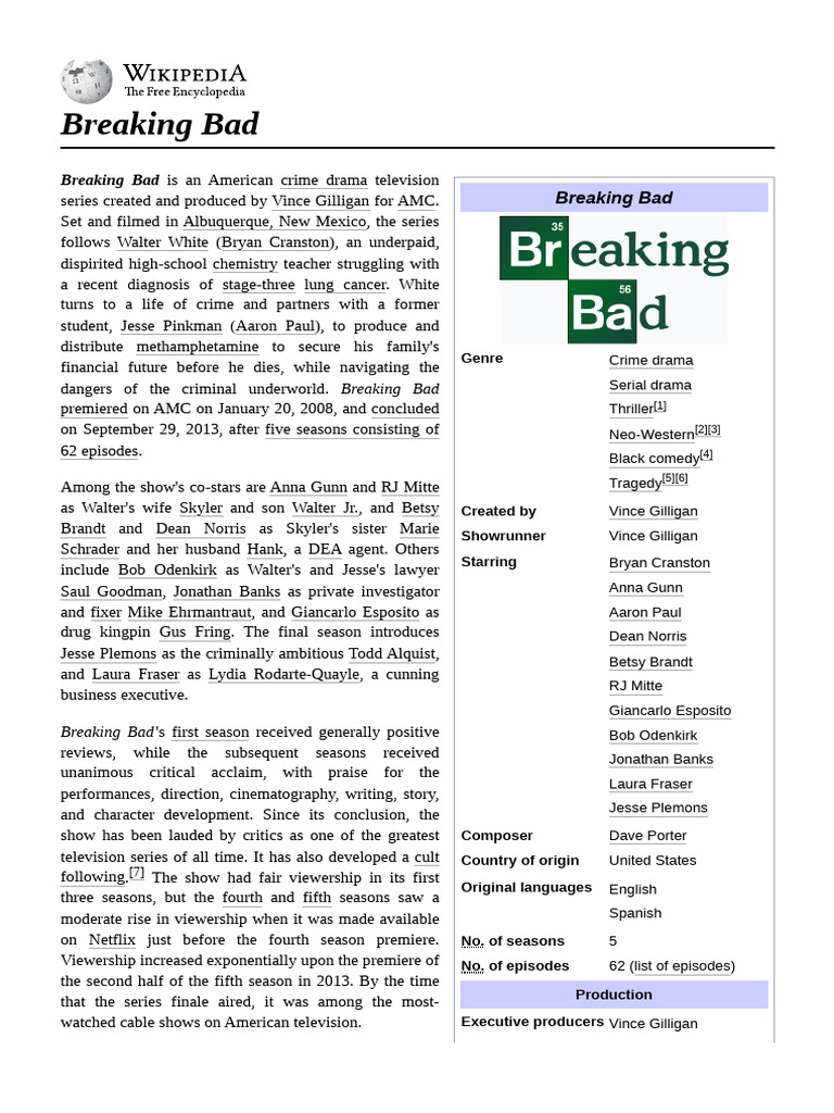 Breaking Bad | PDF