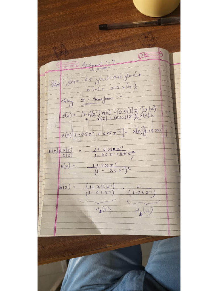 dsp 4 assignment (1) | PDF