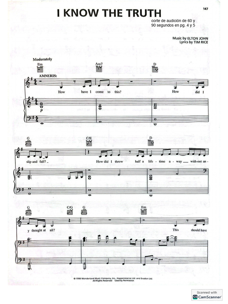 I know the truth | PDF