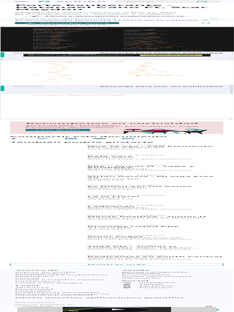 Porte Exuberante - Natanael Cano Ft. Scar Maydon PDF | PDF