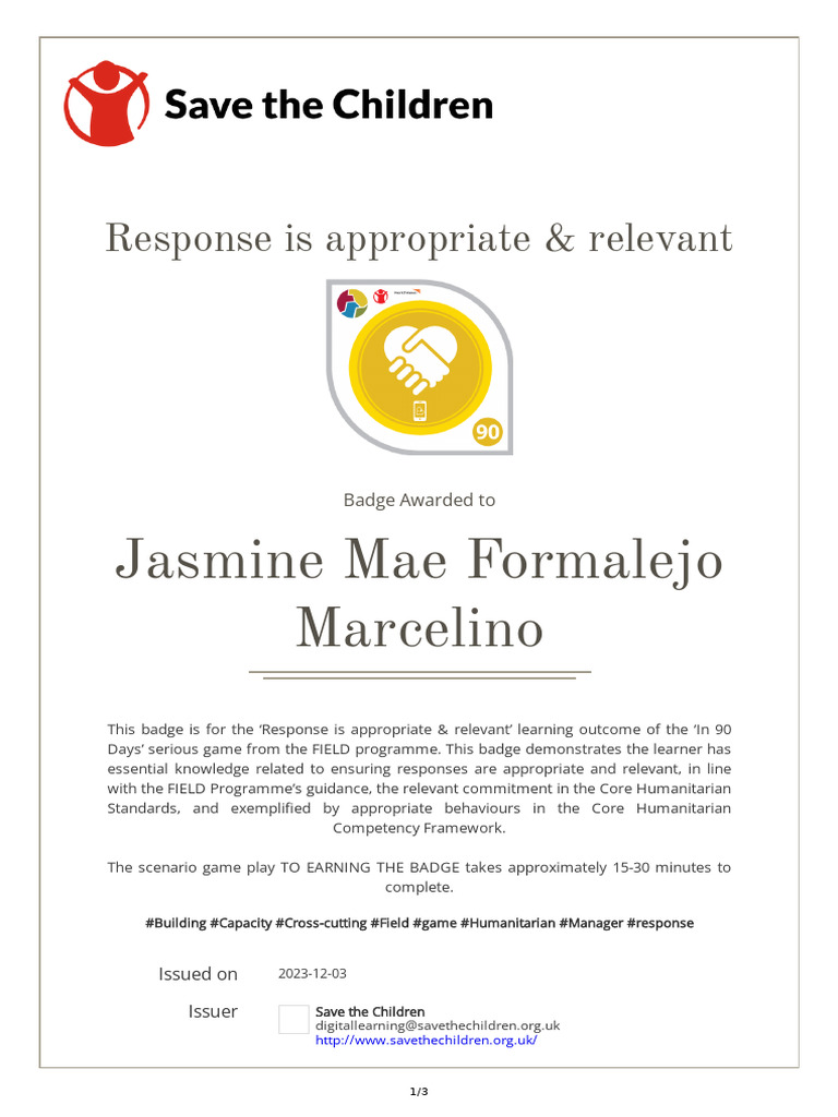 Badge | PDF