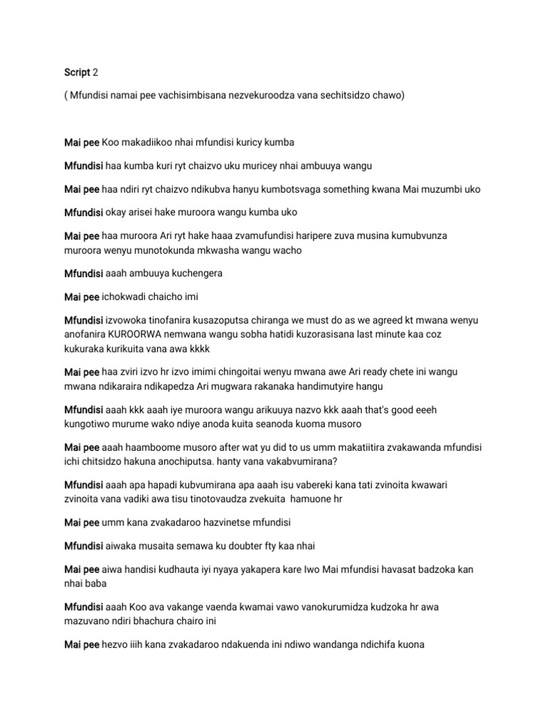 Script 2-WPS Office | PDF