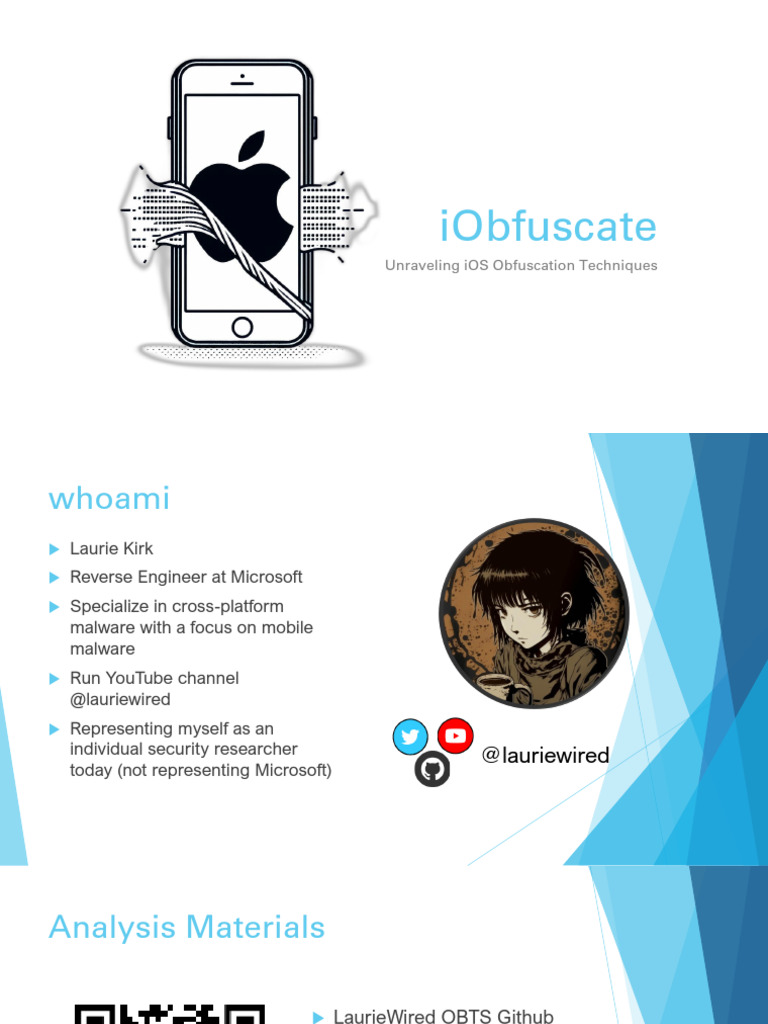 Iobfuscate ObjectiveByTheSea | PDF | Malware | Swift (Programming Language)