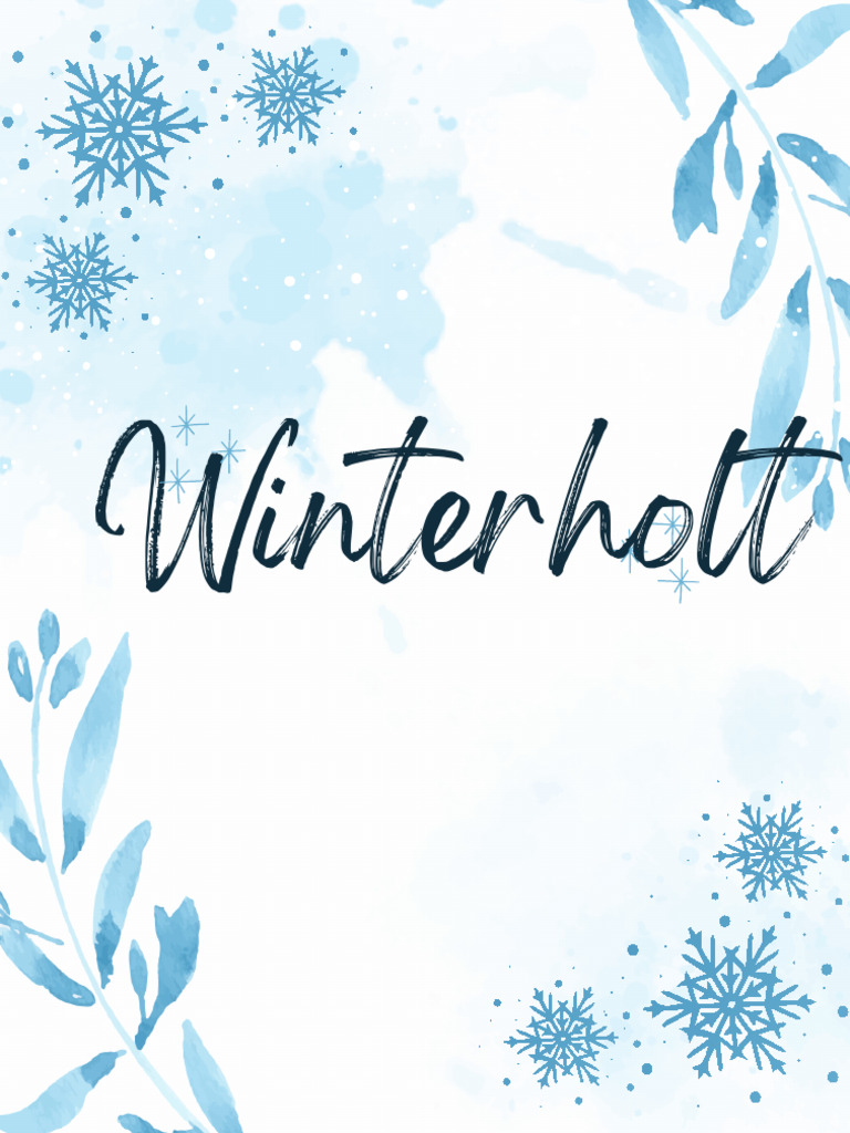 Winter Holt | PDF | Snow | Ice