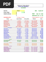 Mapa para Controle Da Glicemia Semanal | PDF