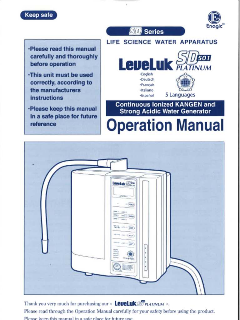 SD501 Platinum Manual | PDF