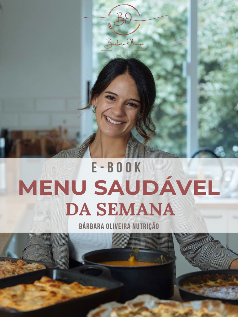 E Book Gratuito Menu Saudavel Da Semana | PDF | Chocolate | Queijo