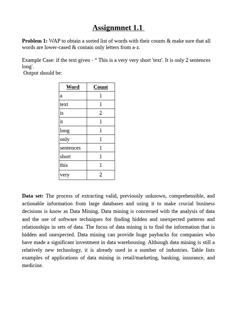 Assignment 1 (1) | PDF Assignment 1 (1) | PDF