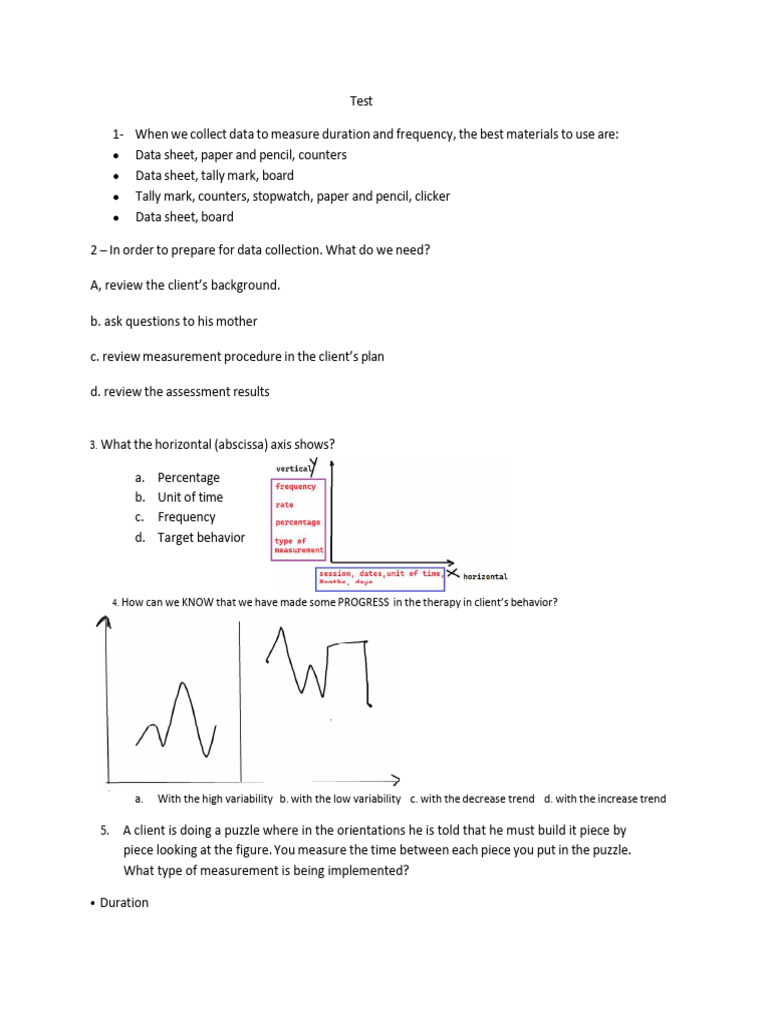 Data Collection Methods in Therapy | PDF