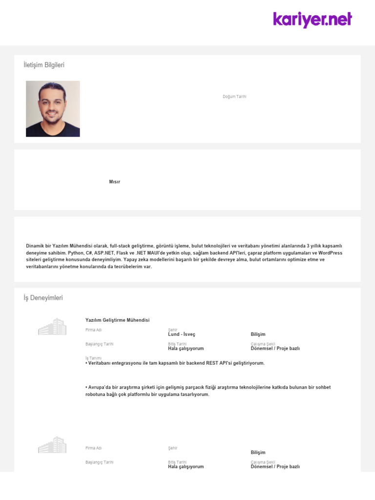 Ammar CV 2024 V1 | PDF