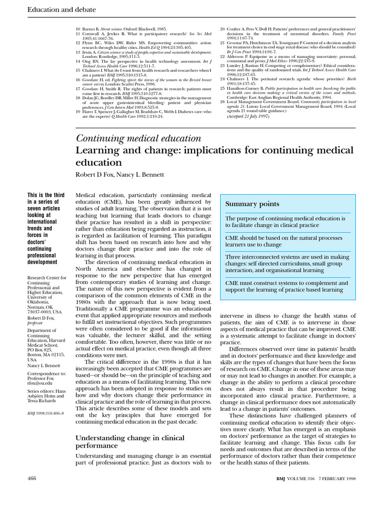 Medical | PDF | Learning | Medicine