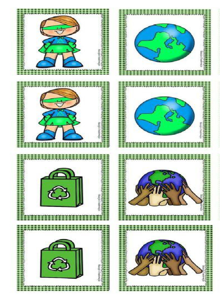 Memorama Ecologico | PDF
