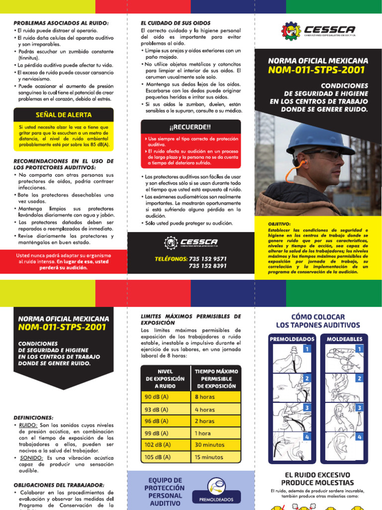 Nom 011 STPS 2001 | PDF