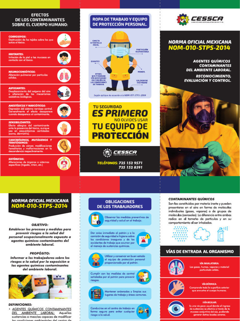 Nom 010 STPS 2014 | PDF