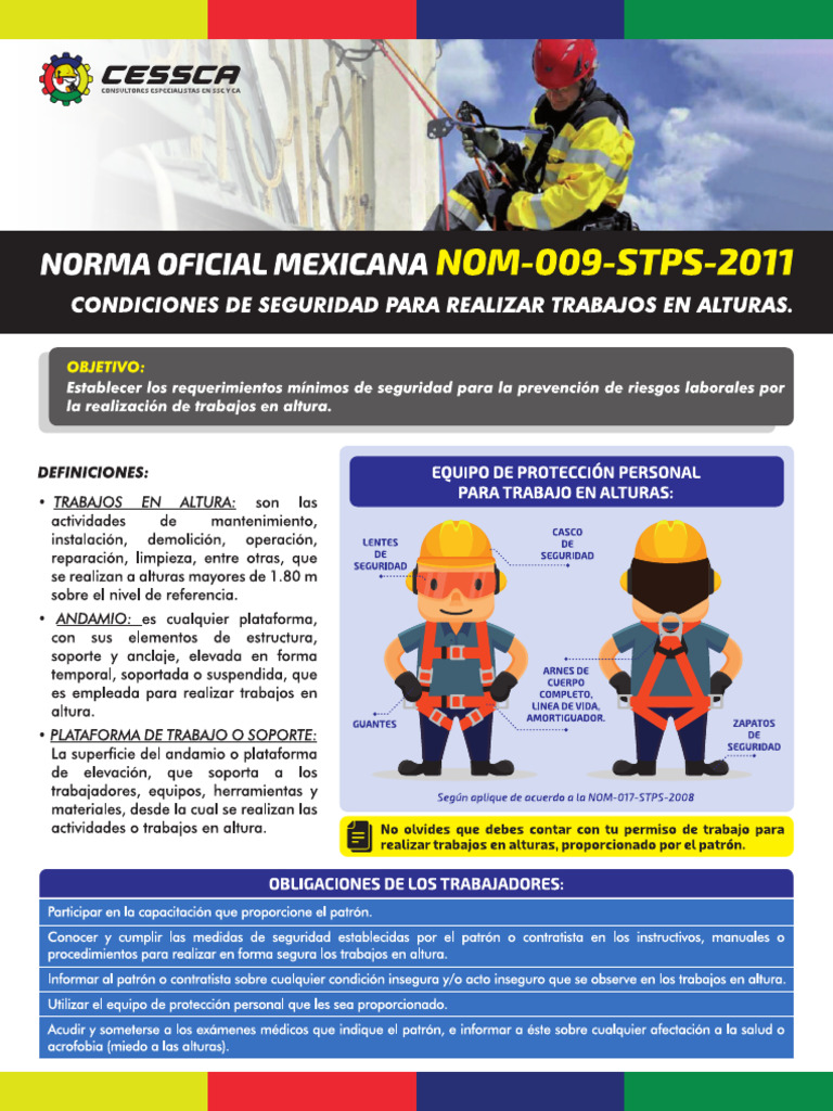 Nom 009 STPS 2011 | PDF