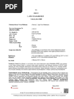 Nufus Kayit Ornegi | PDF