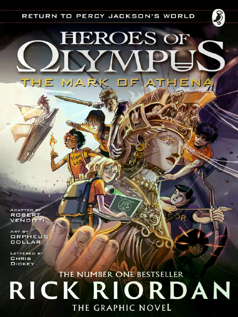 The Mark of Athena Graphic Novel - Heroes of Olympus #3 - Rick Riordan ...