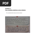 Ejemplos de Lectos y Variedades Lingüísticas | PDF | Dialecto | Lexicología