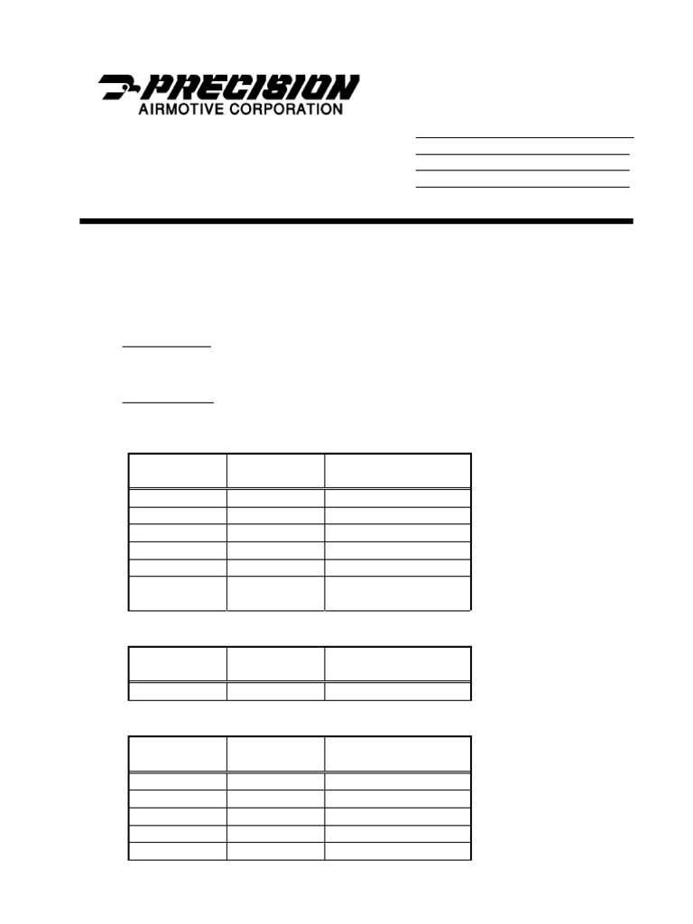 SIL RS-43 Service Informating Letter RSA5AD1 Fuel | PDF | Rotating ...