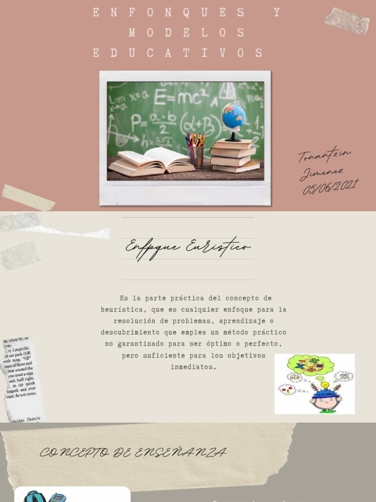Enfoques Educativos Heurísticos | PDF | Enseñando | Inteligencia