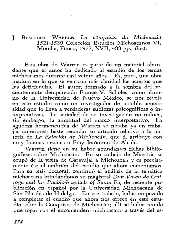 Benedict Warren | PDF | España