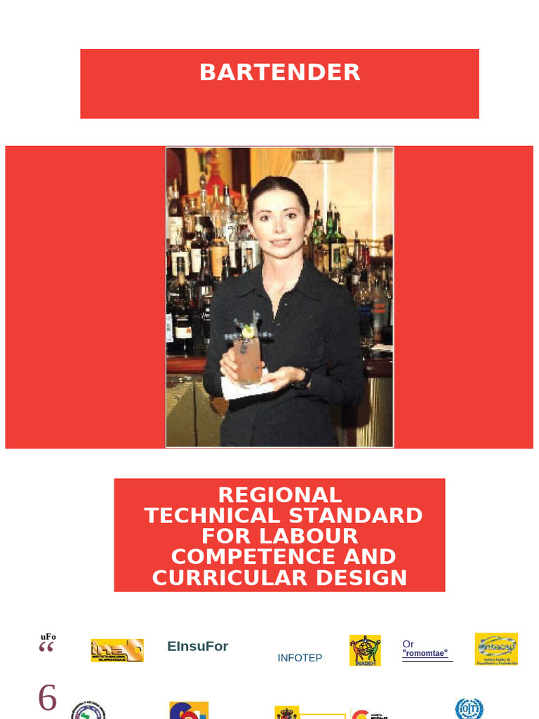 Regional Bartender Competence Standards | PDF | Evidence | Drink
