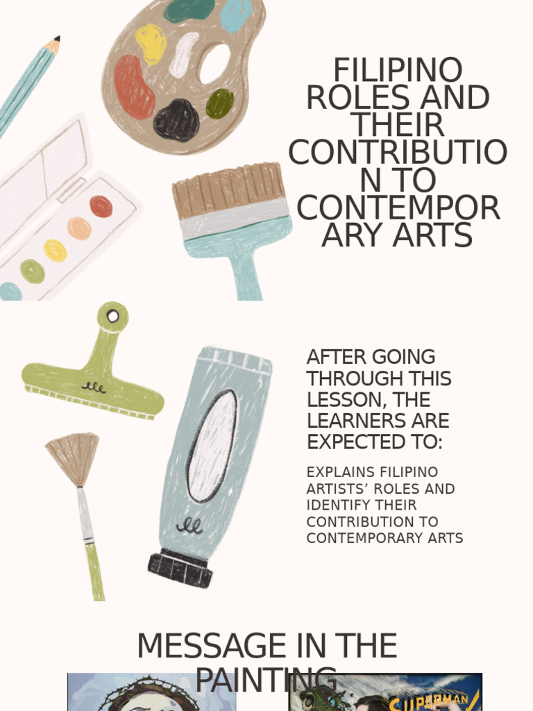 5- filipino artists’ roles and their contribution to contemporary art ...