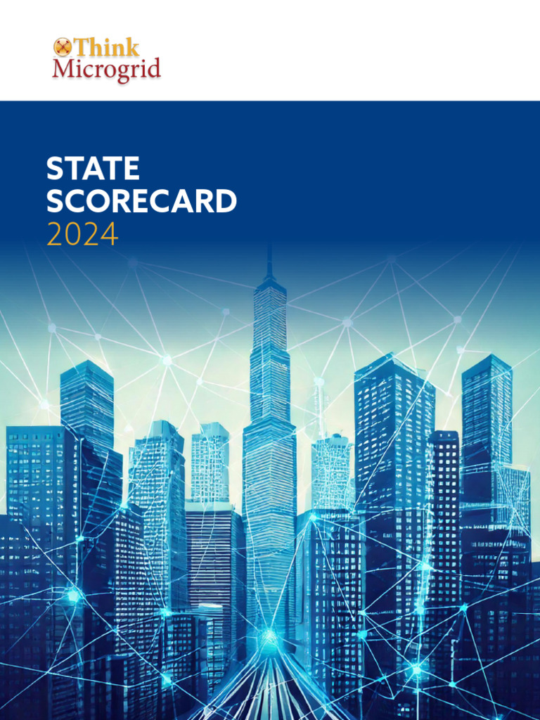 2024 Think Microgrid Scorecard Final | PDF | Electrical Grid | Distributed Generation