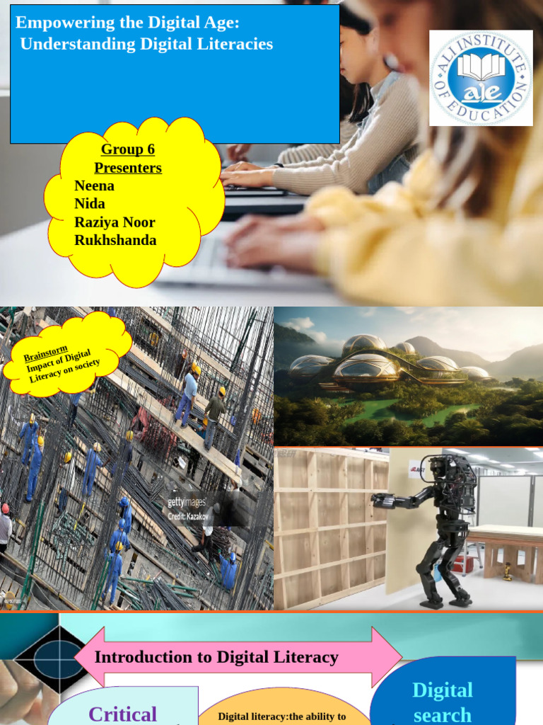 Digital Literacy: Empowering Education Today | PDF | Educational ...