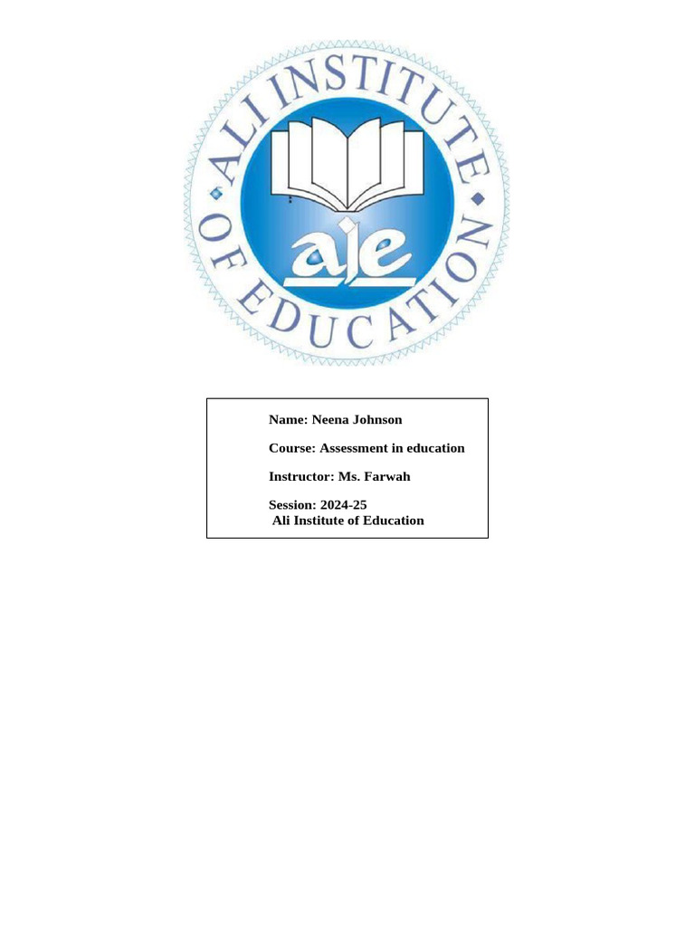 AIE-ASSIGNMENT | PDF | Learning | Cognition