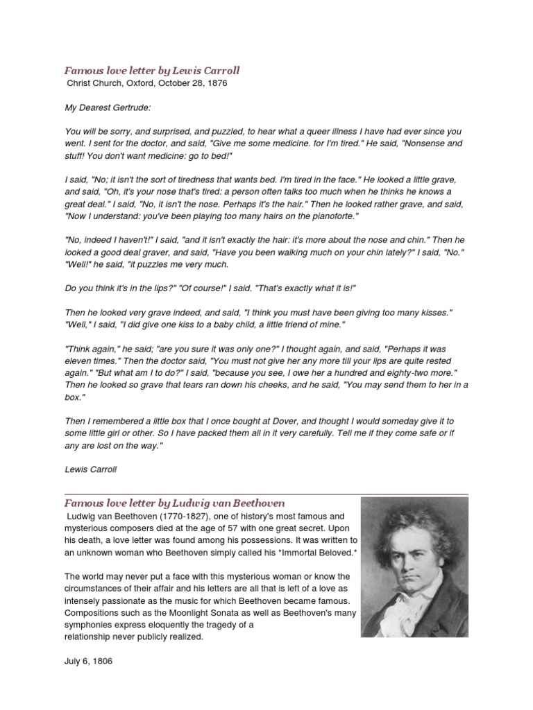 Love Letters of Great Men | PDF | Johann Wolfgang Von Goethe | Ludwig ...