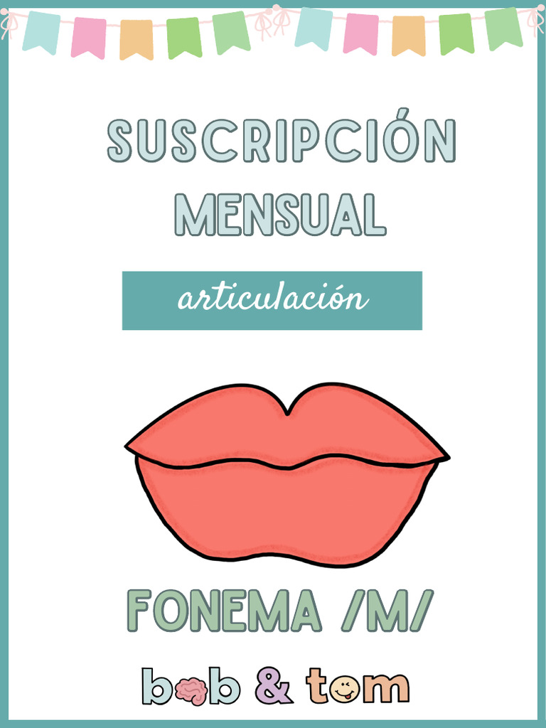 Títere :M:.PDF Boca | PDF | Sonido | Fonética