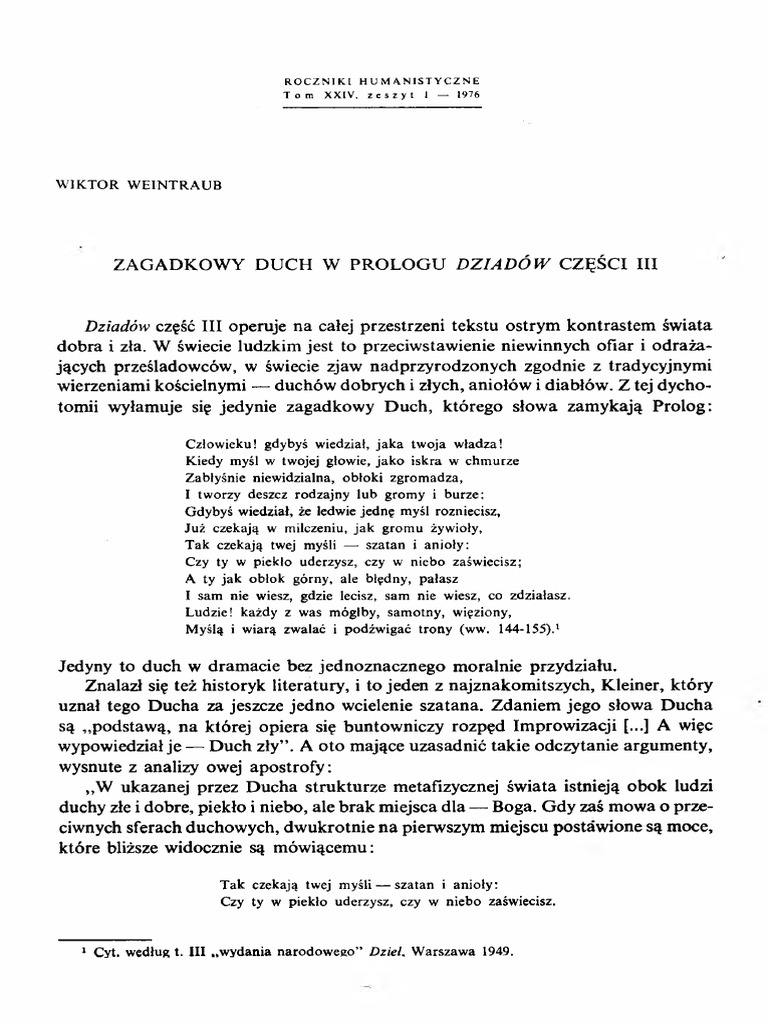 Zagadkowy_Duch_w_Prologu_Dziadów_cz | PDF