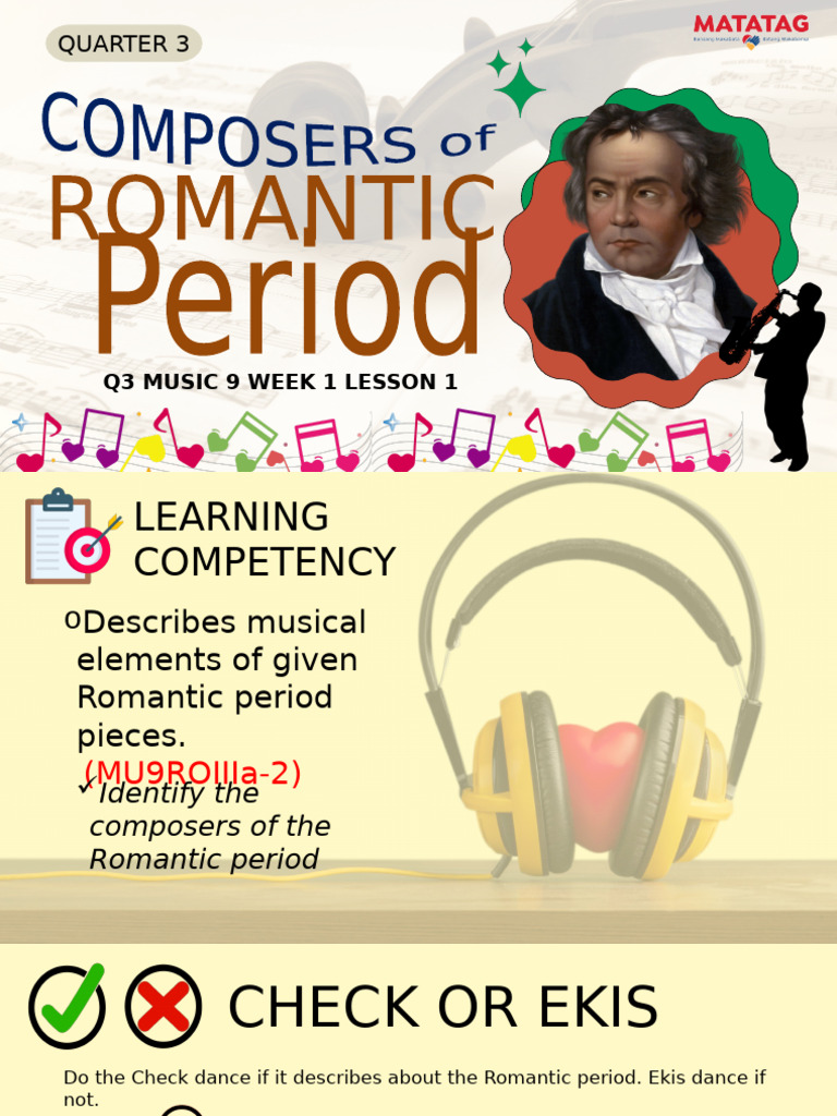 MUSIC_Q3 PPT-MAPEH9_Lesson 1 (Composers of Romantic Period) | PDF ...