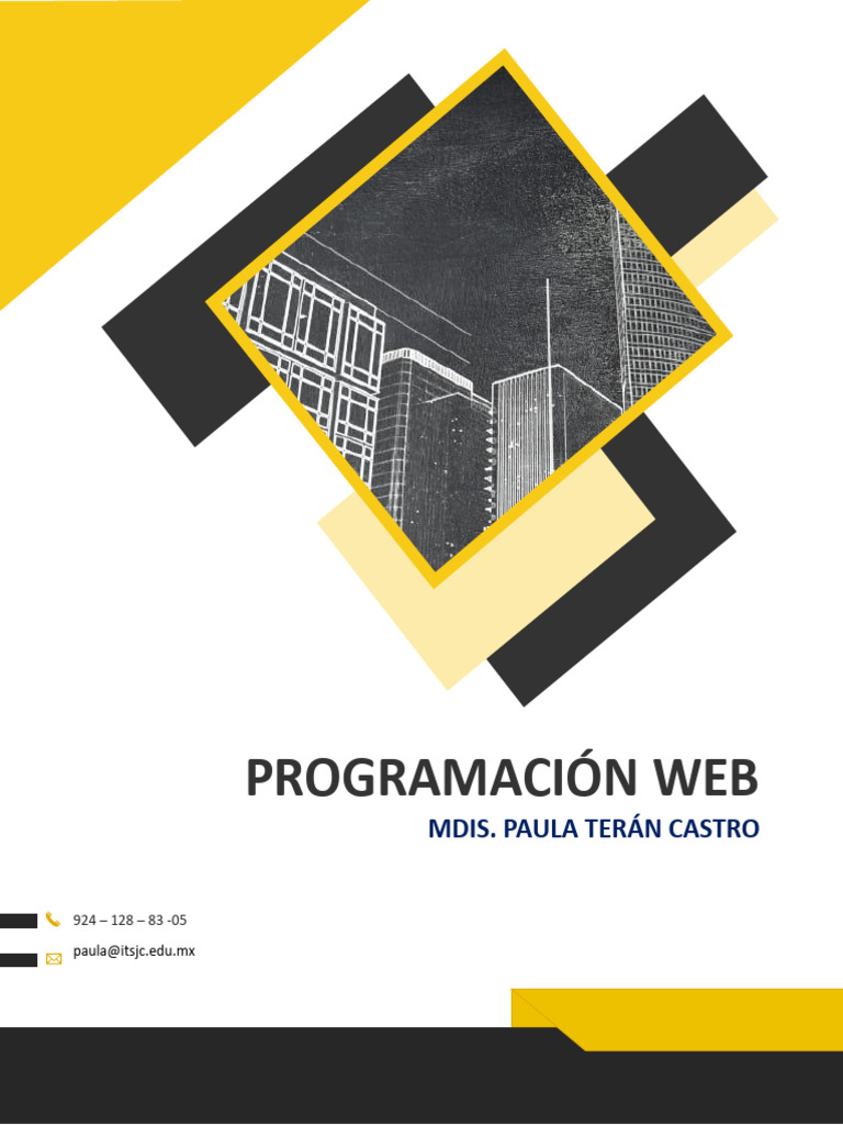 Informe de Programación Web | PDF | Aplicación web | HTML